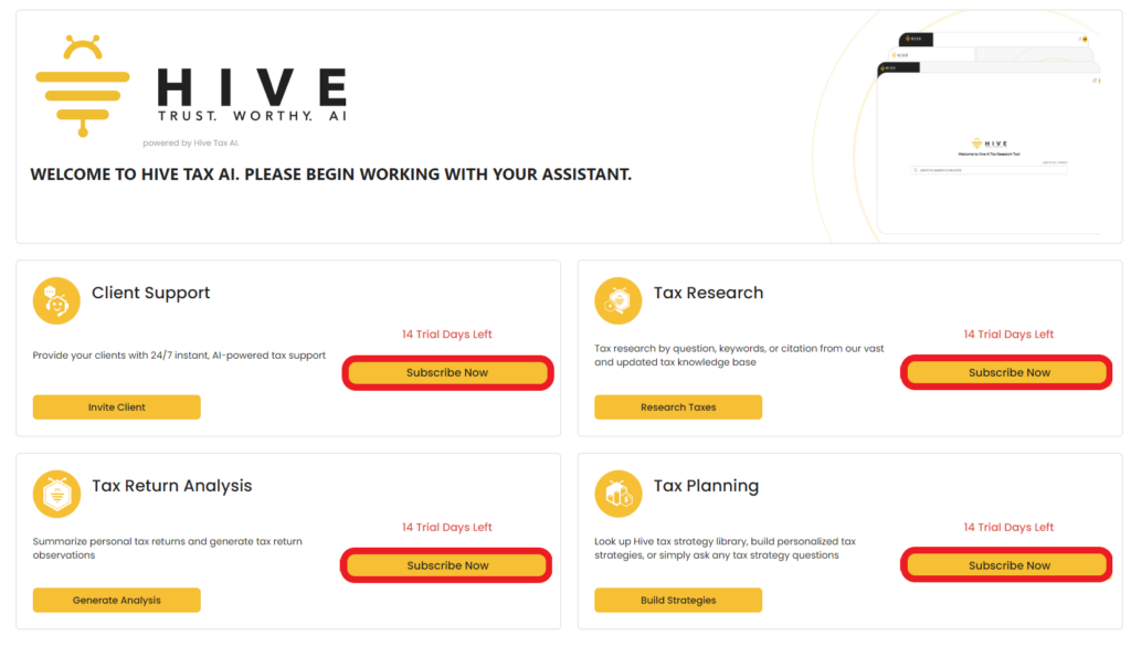 How to Subscribe to a Tool | Hive AI