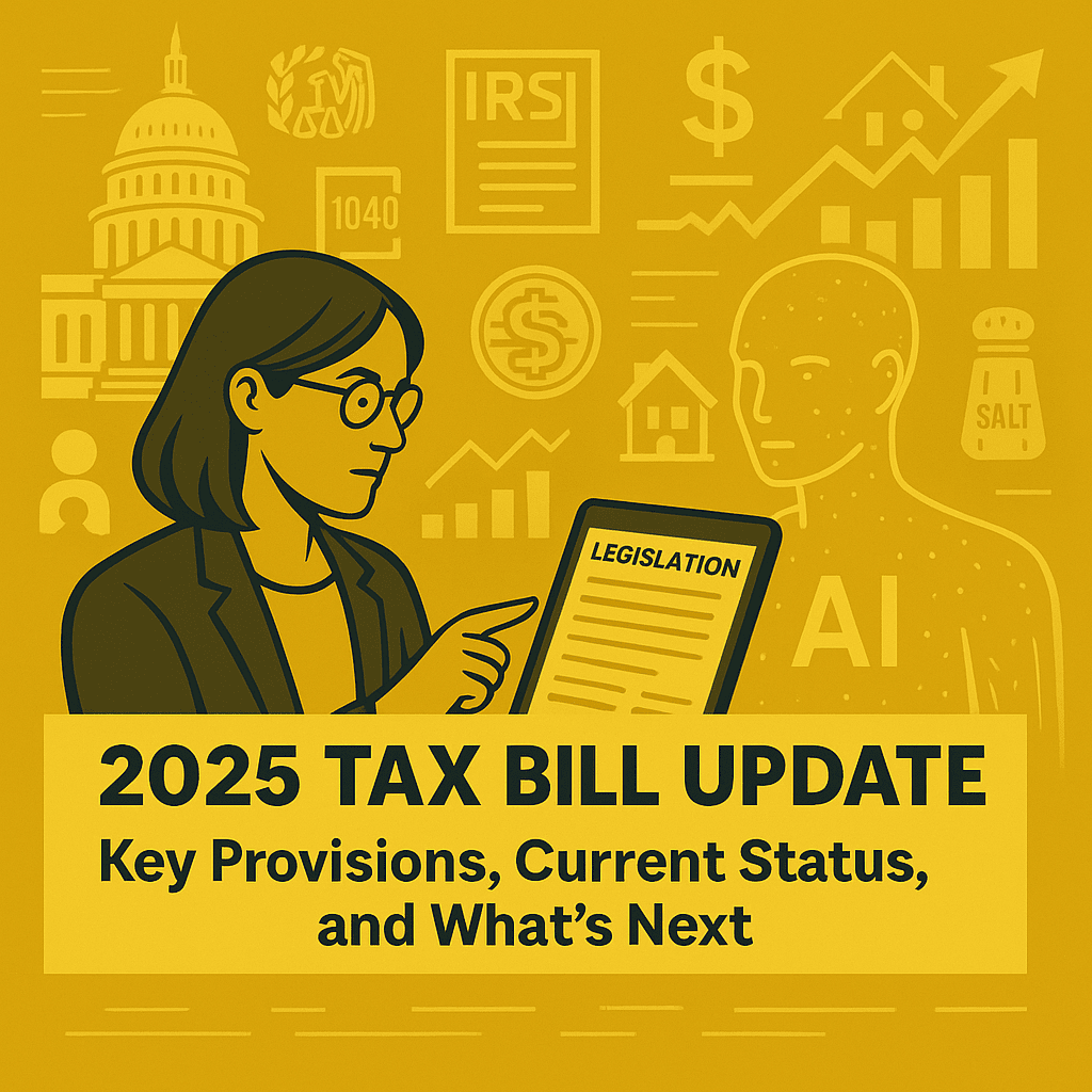 2025 Tax Bill Update: Key Provisions, Current Status, and What’s Next ...