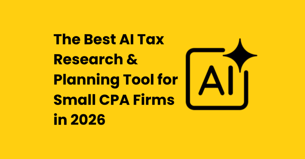 The Best AI Tax Research & Planning Tool for Small CPA Firms in 2026 ...